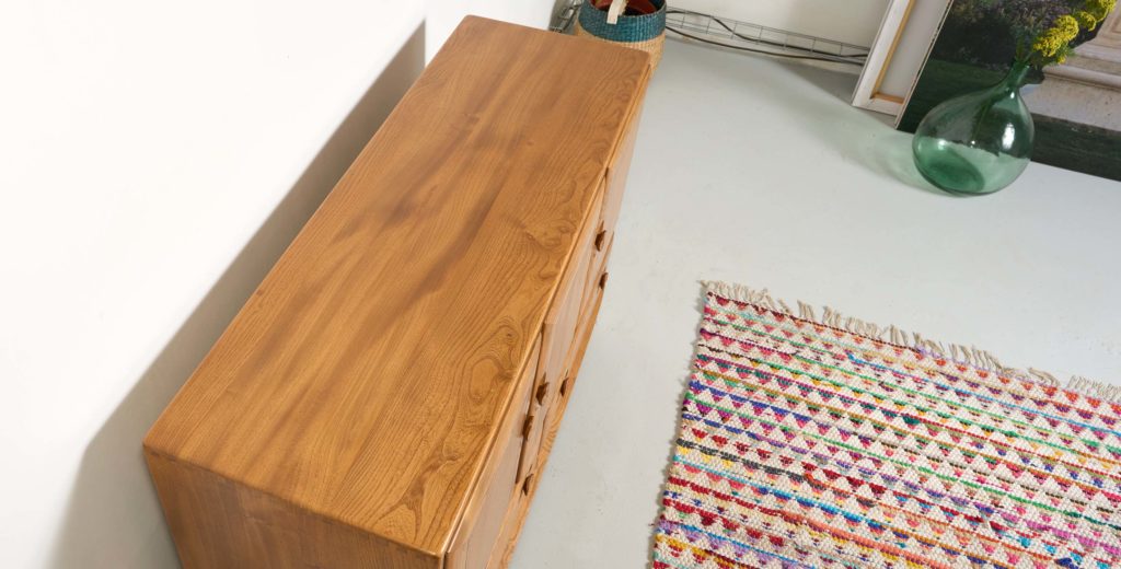 Buffet Ercol vintage, style scandinave, 129cm - VENDU - room 30